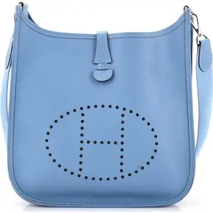 Hermès Evelyne Bag Gen I Epsom Pm - Blue