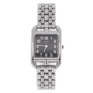 Hermès Cape Cod Quartz Watch Stainless Steel 23 - Metallic Silver