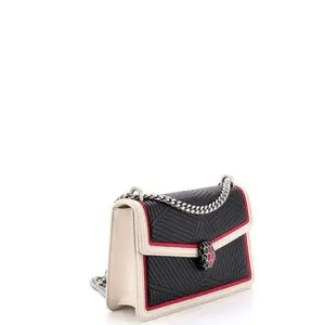 BVLGARI Serpenti Forever Shoulder Bag Quilted Leather