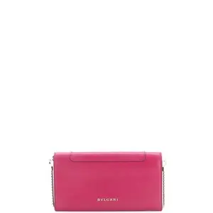 BVLGARI Serpenti Forever Wallet On Chain Leather Long