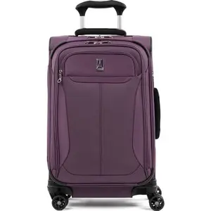TRAVELPRO Tourlite Softside Expandable 21" Carry-on Spinner Luggage - Deep Purple