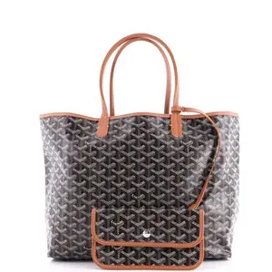 Goyard Saint Louis Tote Coated Canvas Pm