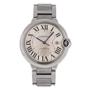 CARTIER Ballon Bleu De Automatic Watch Stainless Steel 42 - Metallic Silver