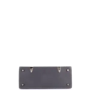 Goyard Saigon Top Handle Bag Coated Canvas With Leather Pm