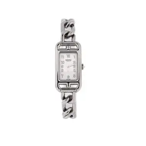 Hermès Nantucket Quartz Watch Stainless Steel 17 - Metallic Silver