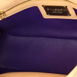 BVLGARI Serpenti Cabochon Shoulder Bag Diagonal Quilted Leather Small