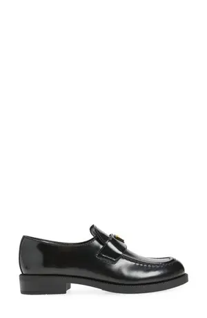 Prada Brushed Leather Loafer
