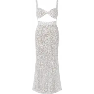 UNTAMED PETALS Remy Maxi Dress - Ivory
