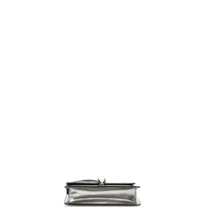 BVLGARI Serpenti Forever Shoulder Bag Metallic Leather Small