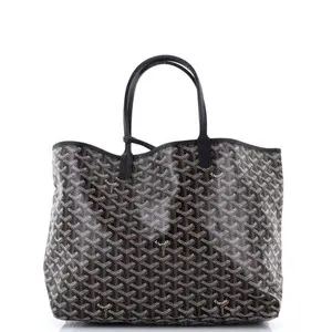 Goyard Saint Louis Tote Coated Canvas Pm