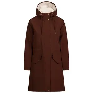 TRESPASS Vailsom Waterproof Jacket - Chestnut