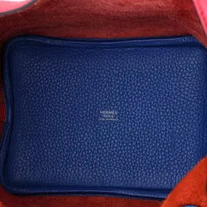 Hermès Picotin Lock Bag Tricolor Clemence Pm