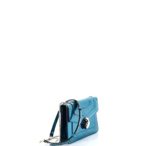 BVLGARI Serpenti Forever Shoulder Bag Metallic Leather Small