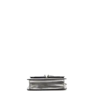 BVLGARI Serpenti Forever Shoulder Bag Metallic Leather Small