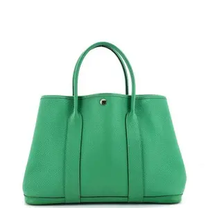 Hermès Garden Party Tote Leather With Printed Interior 36