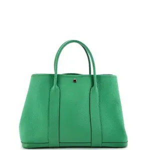 Hermès Garden Party Tote Leather With Printed Interior 36