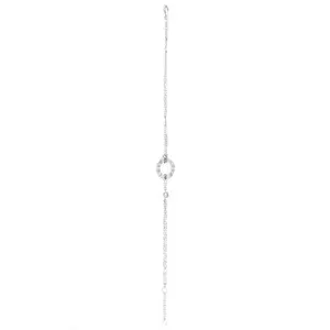 CARTIER 2 Diamonds Love Bracelet 18k White Gold With Diamonds