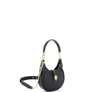 BVLGARI Serpenti Ellipse Crossbody Bag Leather Mini