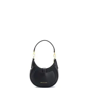 BVLGARI Serpenti Ellipse Crossbody Bag Leather Mini