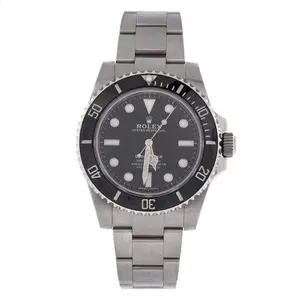 ROLEX Oyster Perpetual Submariner Automatic Watch Stainless Steel And Cerachrom 41 - Metallic Silver