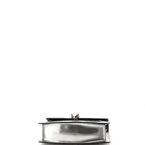 BVLGARI Serpenti Forever Shoulder Bag Metallic Leather