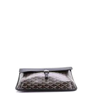 Goyard Coursier Messenger Bag Coated Canvas And Leather