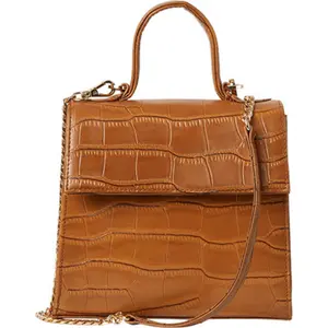 SARAH STEWART The Robin Handbag - Saddle Croc