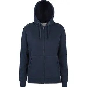 Mountain Warehouse Dalton Fleece Lined Full Zip Hoodie - Navy