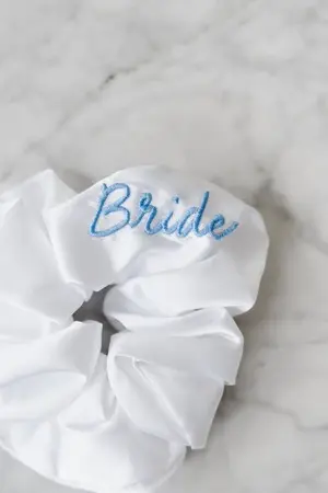 UNTAMED PETALS Bride Scrunchie
