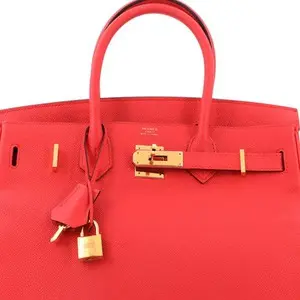 Hermès Birkin Handbag Epsom With Gold Hardware 30