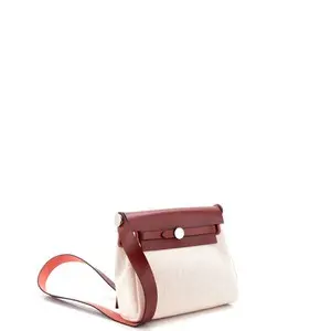 Hermès Herbag Zip Toile And Leather 20