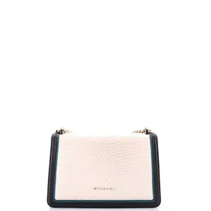 BVLGARI Serpenti Forever Shoulder Bag Quilted Leather
