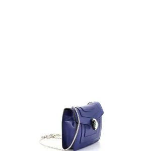 BVLGARI Serpenti Forever Square Shoulder Bag Leather Small