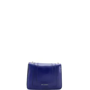 BVLGARI Serpenti Forever Square Shoulder Bag Leather Small