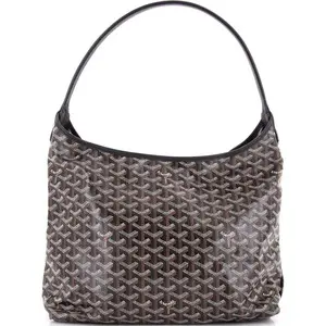 Goyard Boheme Hobo Coated Canvas - Black