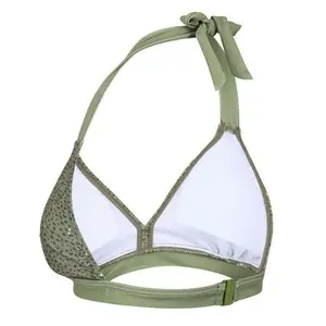 REGATTA Flavia Leopard Print Bikini Top