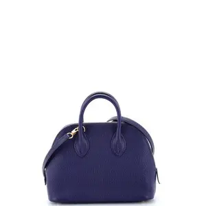 Hermès Bolide 1923 Bag Chevre Mysore Mini - Blue