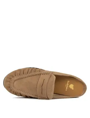 BOBBIES Uma Mule Loafers - Antelope
