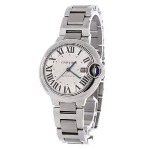 CARTIER Ballon Bleu De Automatic Watch Stainless Steel 33