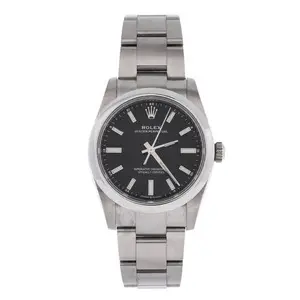 ROLEX Oyster Perpetual Automatic Watch Stainless Steel 34 - Metallic Silver