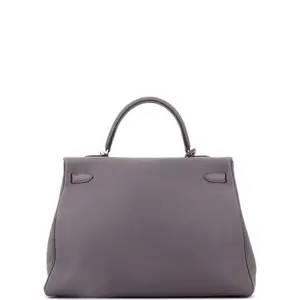 Hermès Kelly Handbag Togo With Gold Hardware 35