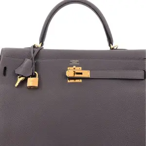 Hermès Kelly Handbag Togo With Gold Hardware 35