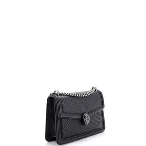 BVLGARI Serpenti Forever Shoulder Bag Quilted Leather Small