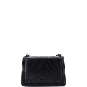 BVLGARI Serpenti Forever Shoulder Bag Quilted Leather Small