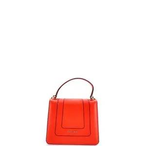 BVLGARI Serpenti Forever Top Handle Bag Leather Small