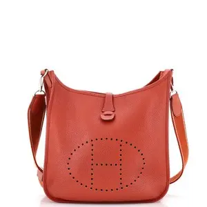 Hermès Evelyne Bag Gen Iii Clemence Pm - Brown