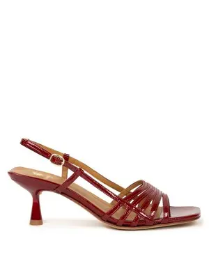 BOBBIES Ève Heeled Sandals Cherry Gloss