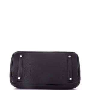 Hermès Birkin Handbag Togo With Palladium Hardware 30 - Black