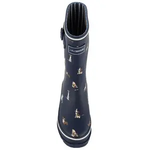 REGATTA Amelia Dog Print Wellington Boots