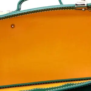Goyard Structured Saigon Top Handle Bag Coated Canvas With Leather Mini